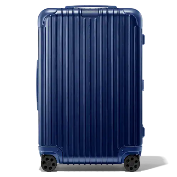 Rimowa Essential Check-In M Suitcase - Matte Blue | Editorialist